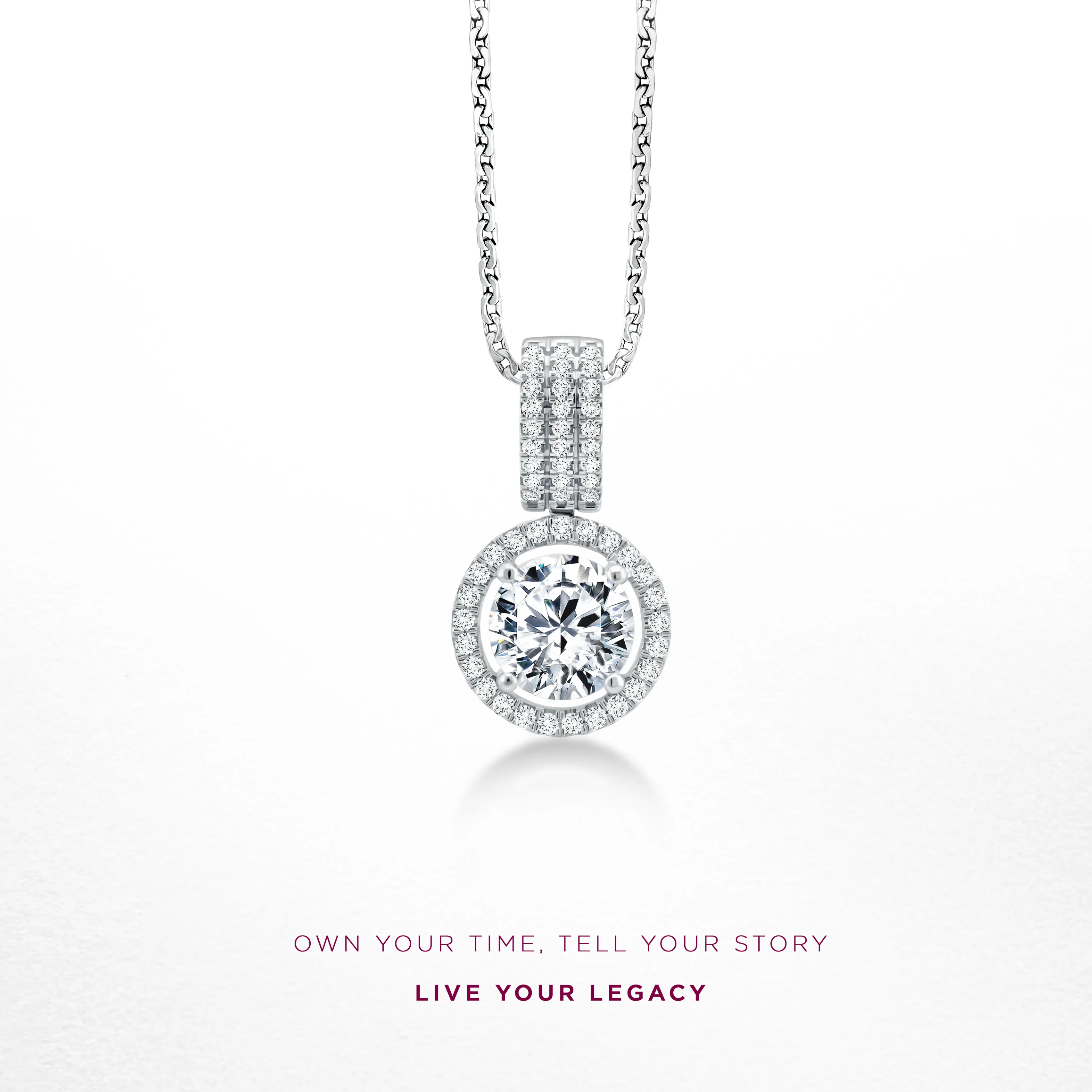 Model Kalung Berlian Asli yang Memikat: Elegance Framed in Diamond