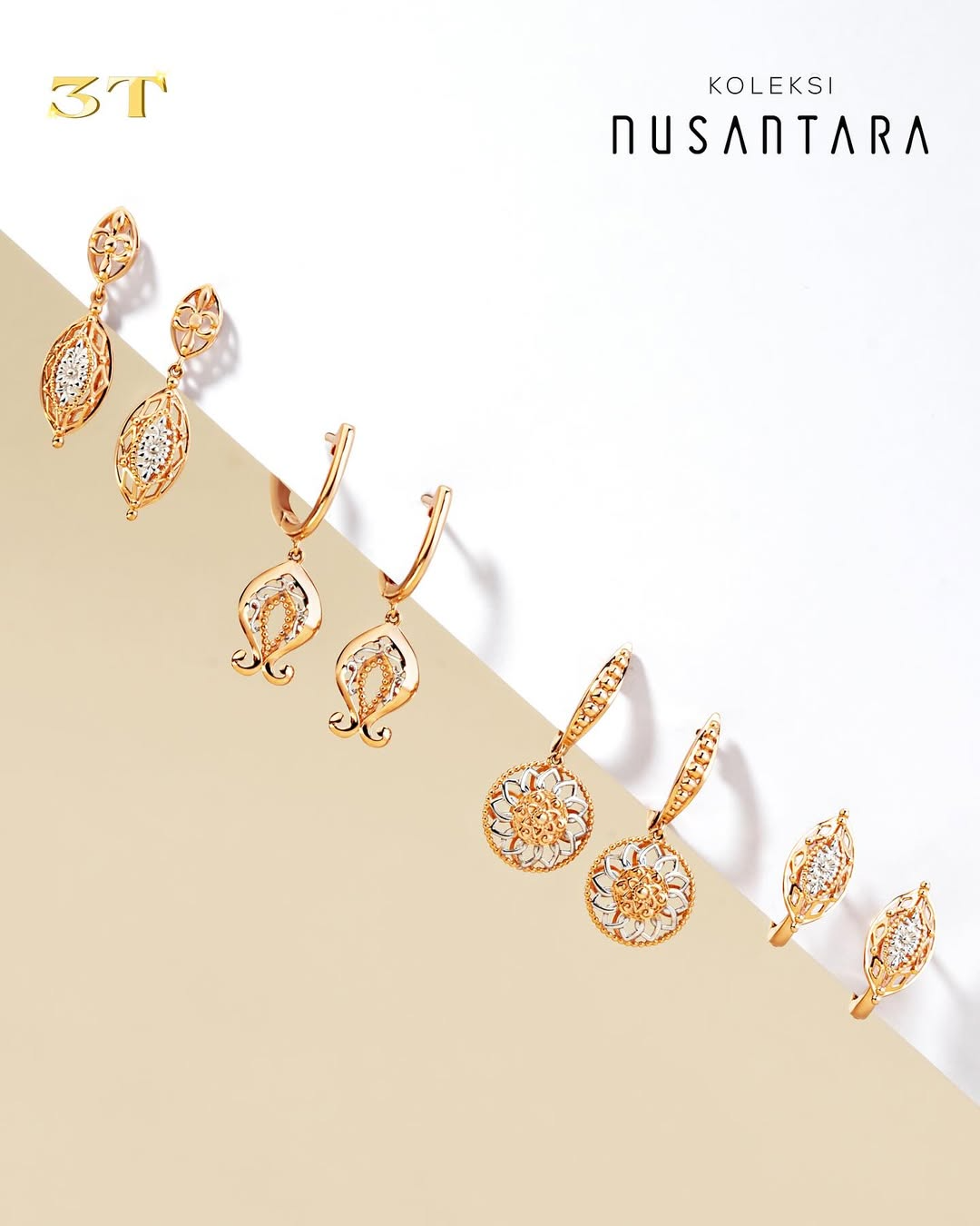 Model Anting Emas Simple Elegan dari Anak-Anak Hingga Dewasa! - The Palace